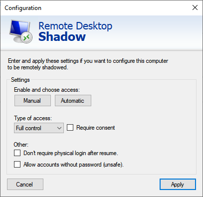 GitHub - d-v-d-k/Remote-Desktop-Shadow: A small tool to easily take ...
