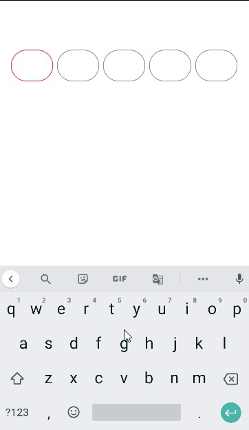 Github Jingyaogongeditext Android Verification Code And Serial Number Input Box