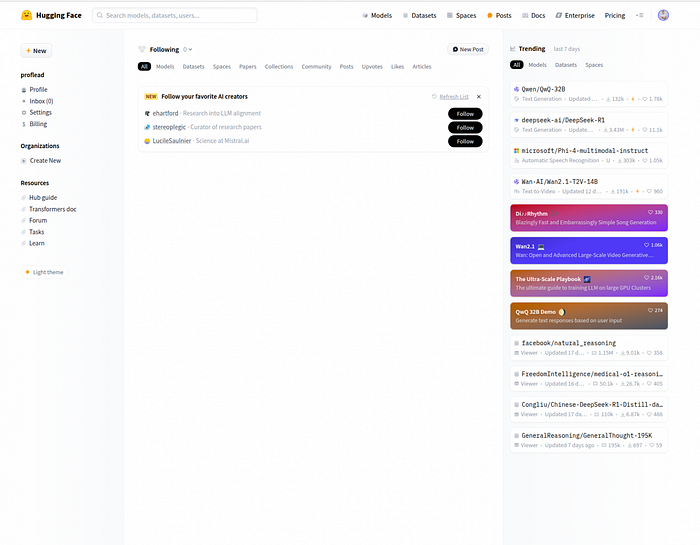 GitHub - proflead/hugging-face-tutorial: The Ultimate Hugging Face Guide: From Beginner to Pro