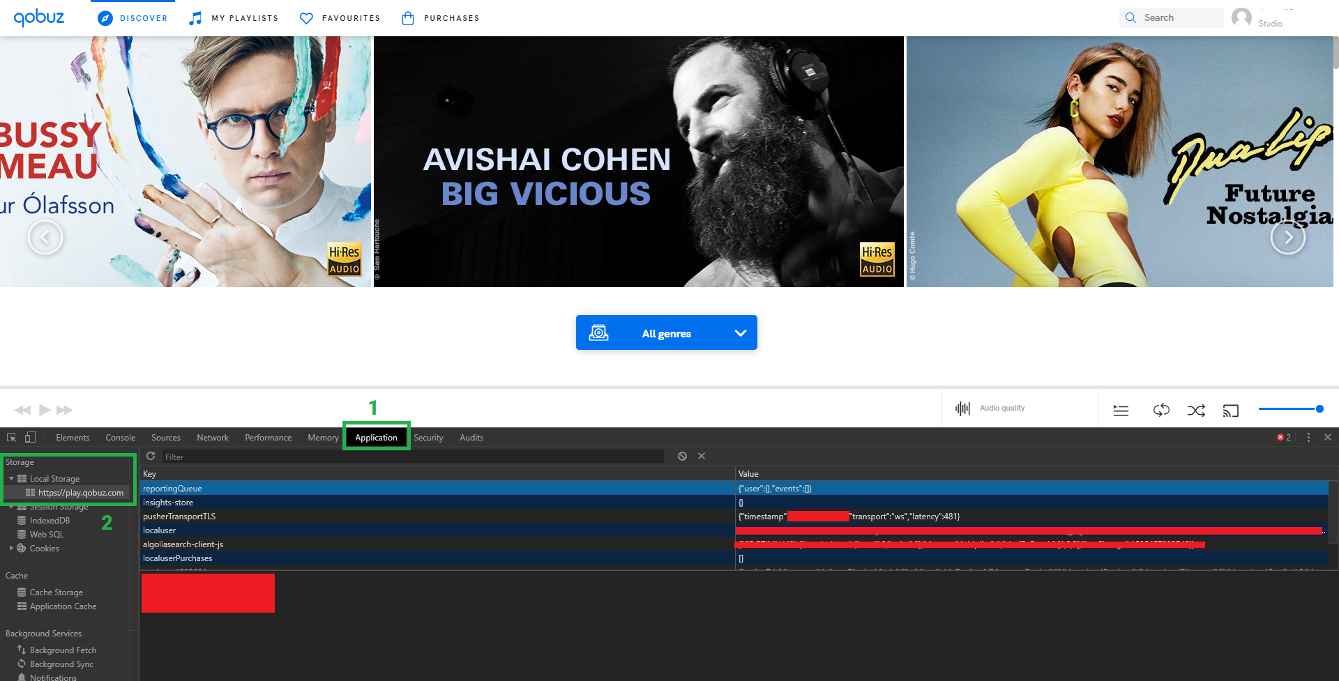 Logging In (The Alternate Way) · ImAiiR/QobuzDownloaderX Wiki · GitHub