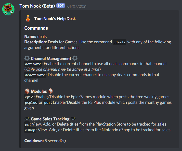 GitHub - santoyoalfredo/Tom-Nook-Bot: Simple bot for managing video ...