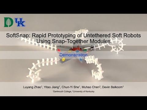 GitHub - luyangzhao/SoftSnap: SoftSnap: Rapid Prototyping of Untethered Soft Robots Using Snap ...