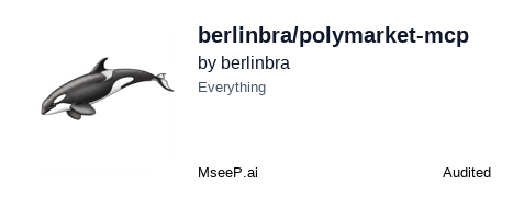 GitHub - berlinbra/polymarket-mcp: MCP Server for PolyMarket API