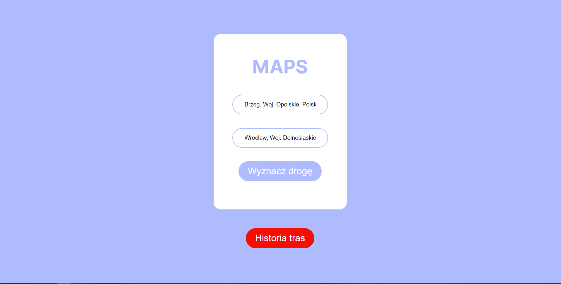 GitHub - Kamil-Budzik/Maps