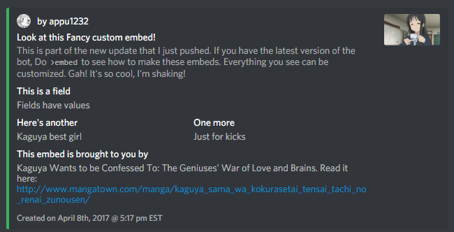 All Commands · appu1232/Discord-Selfbot Wiki · GitHub