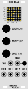 GitHub - sebsongsmodular/Euclidean: Firmware for the Euclidean eurorack module.