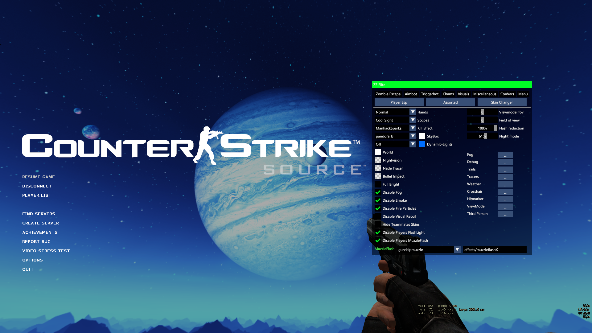 GitHub - ALEHACKsp/ZE-Elite: CS:S v91 Hack