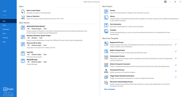 GitHub - dhruvdixit06/AdmissionBOT: A project based on Robotic Process ...