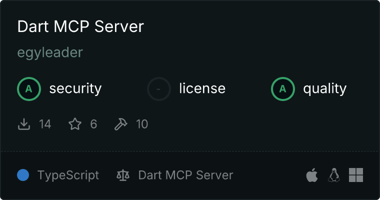 GitHub - egyleader/dart-mcp: dart