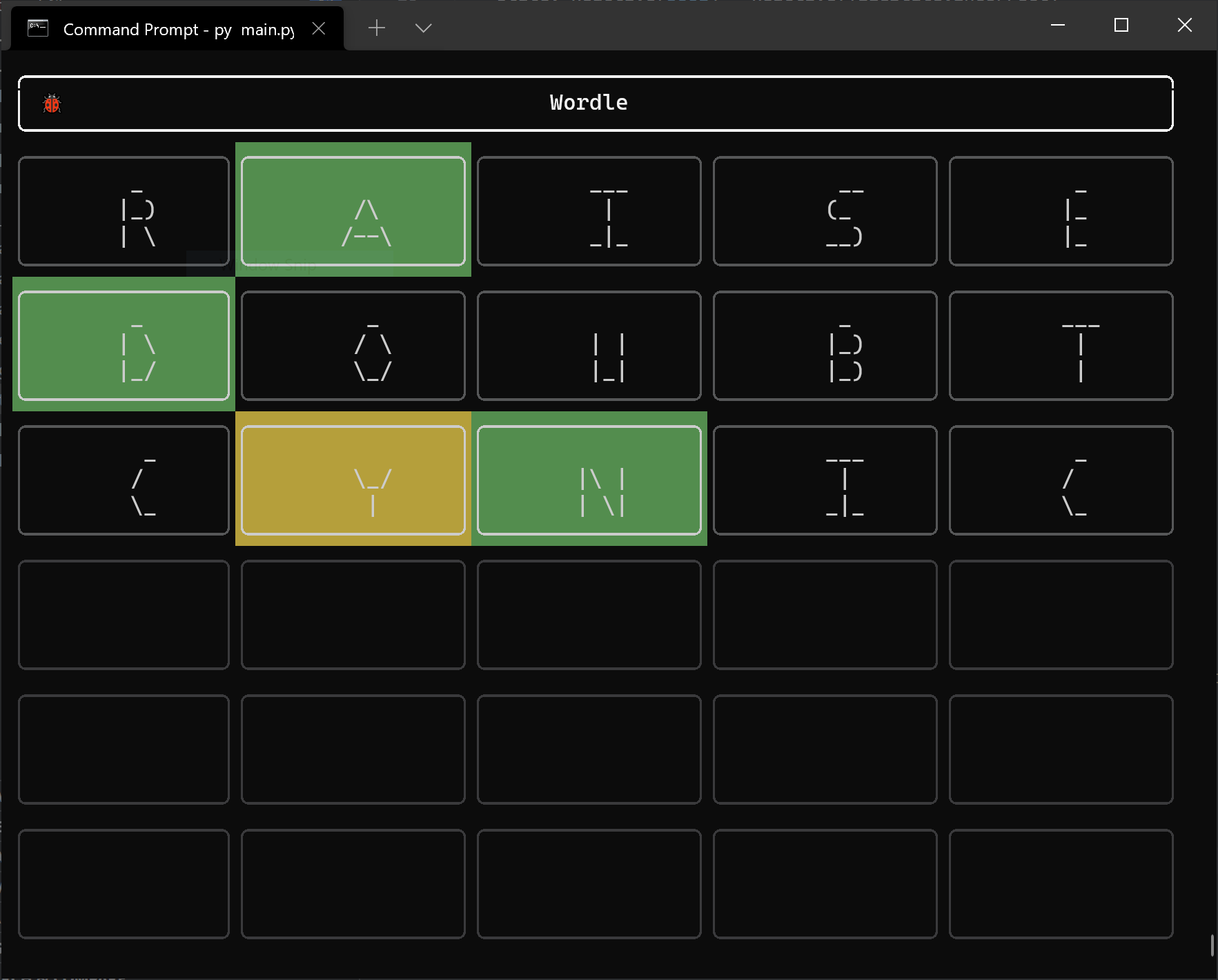 GitHub - phenom4n4n/wordle-textual: Play Wordle from the CLI!