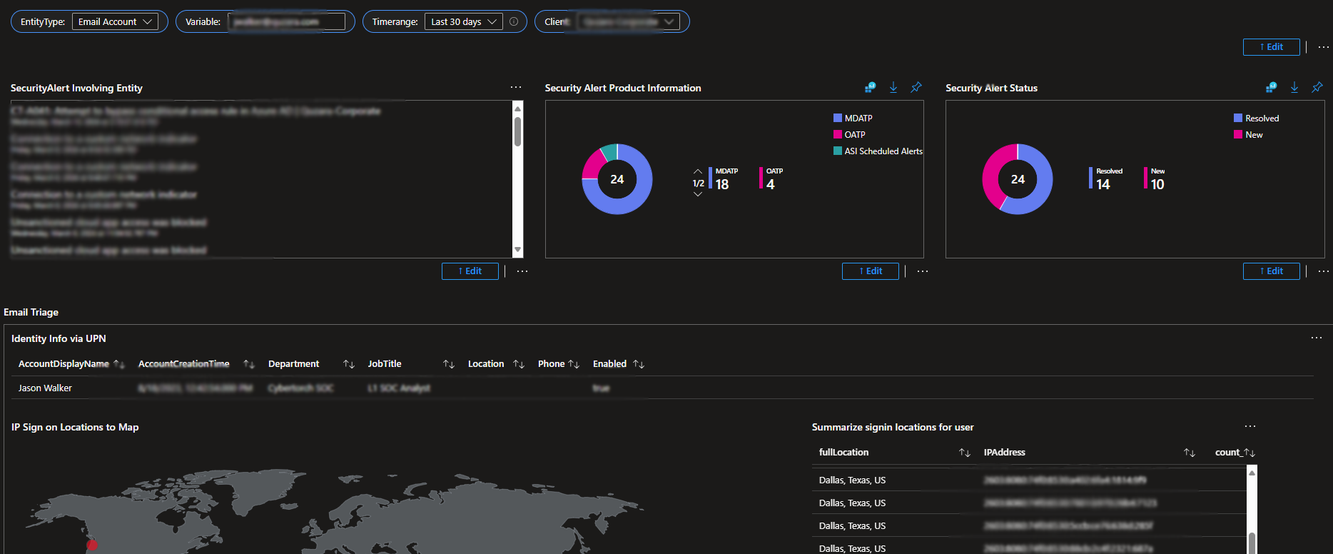 GitHub - tresscross/SOCEntityTriageWorkbook: The SOC Entity Triage workbook is designed to ...