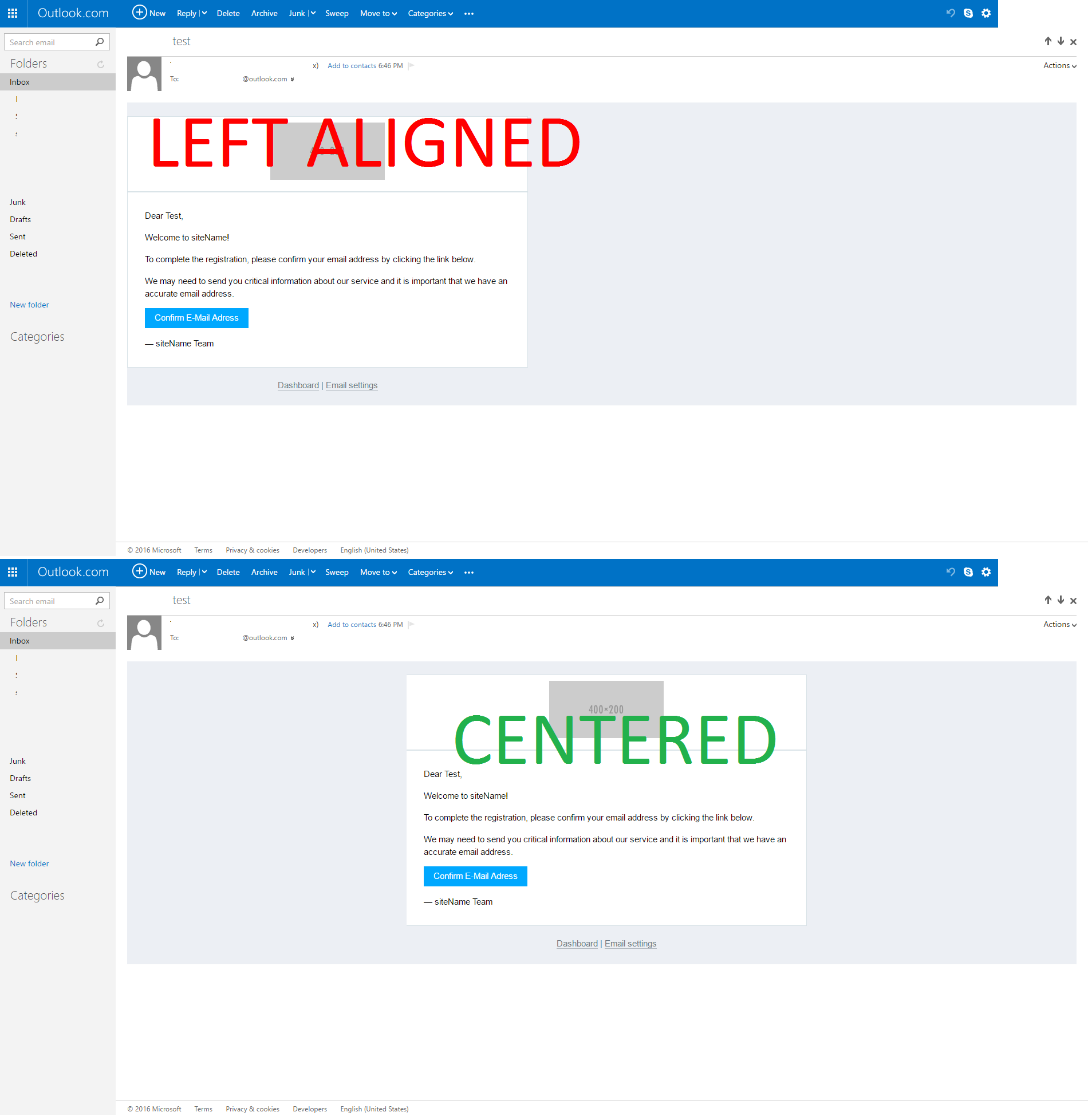 Container not centered on outlook.com · Issue #309 · mjmlio/mjml · GitHub