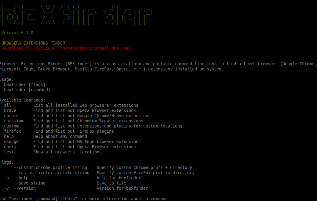 GitHub - joelvaneenwyk/web-extension-finder: Browsers Extensions Finder ...