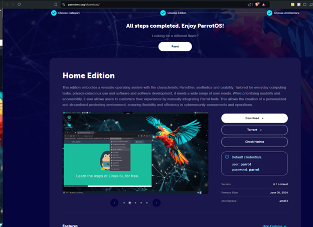 GitHub - domsum03/Setting-Up-Parrot-OS-on-VirtualBox