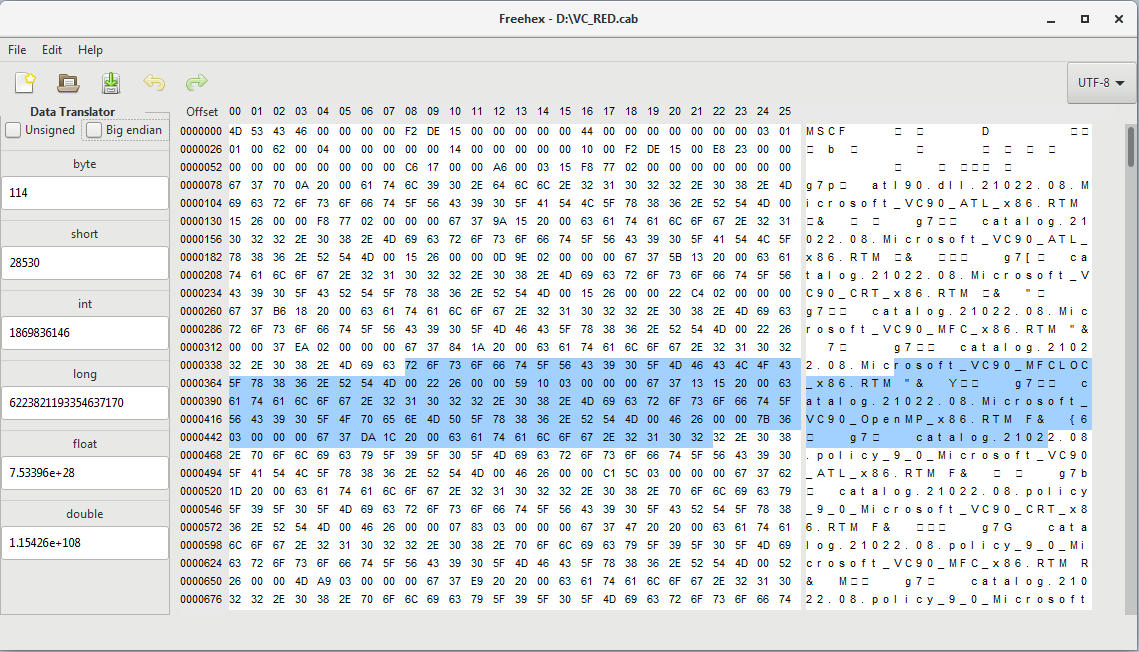GitHub - Fro-Z/Freehex: Free open-source hex editor written in D