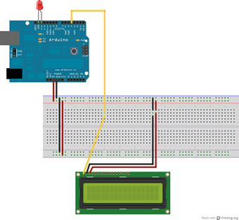 GitHub - bustardcelly/duino-lcd: arduino project that allows sending textual content from node ...