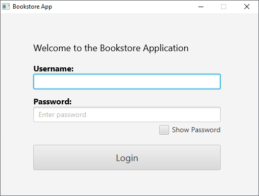 GitHub - jsprcrz/Bookstore-Application: A simple bookstore with login, book and customer ...