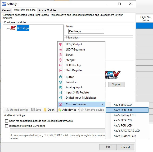 GitHub - Kav-Simulations/MobiFlight-KavSimulations