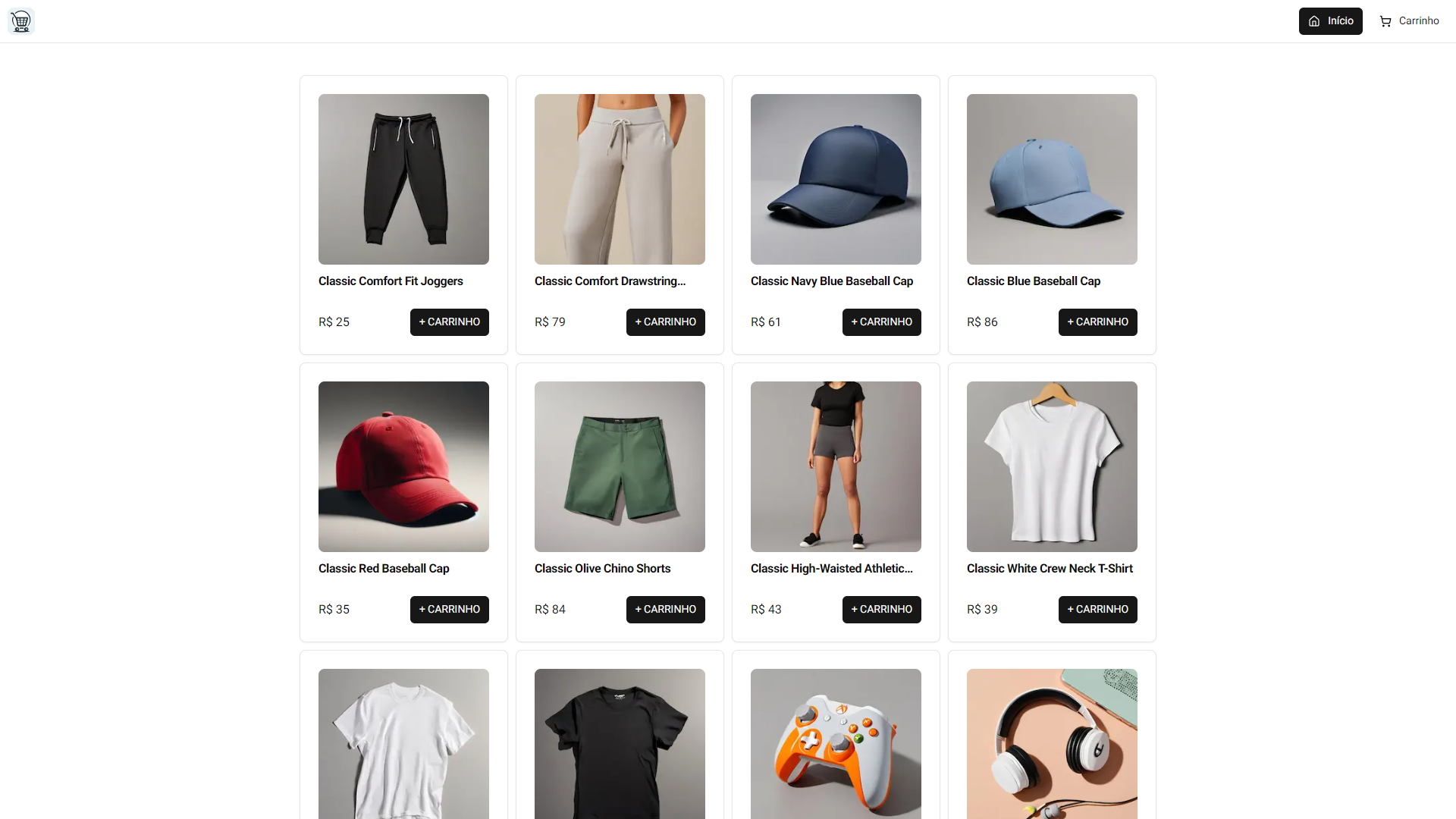 GitHub - luiz2k/carrinho-de-compras