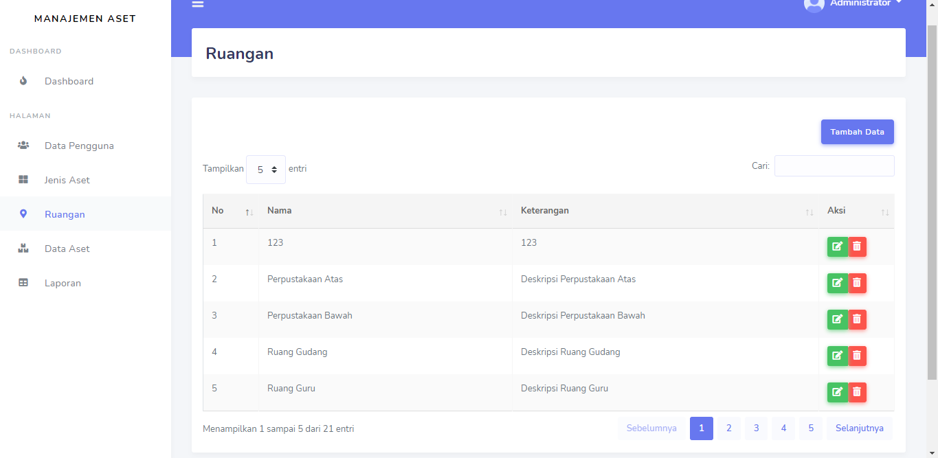 GitHub - mrizkimaulidan/aset: Aplikasi manajemen data aset dibuat dengan Framework Laravel 8