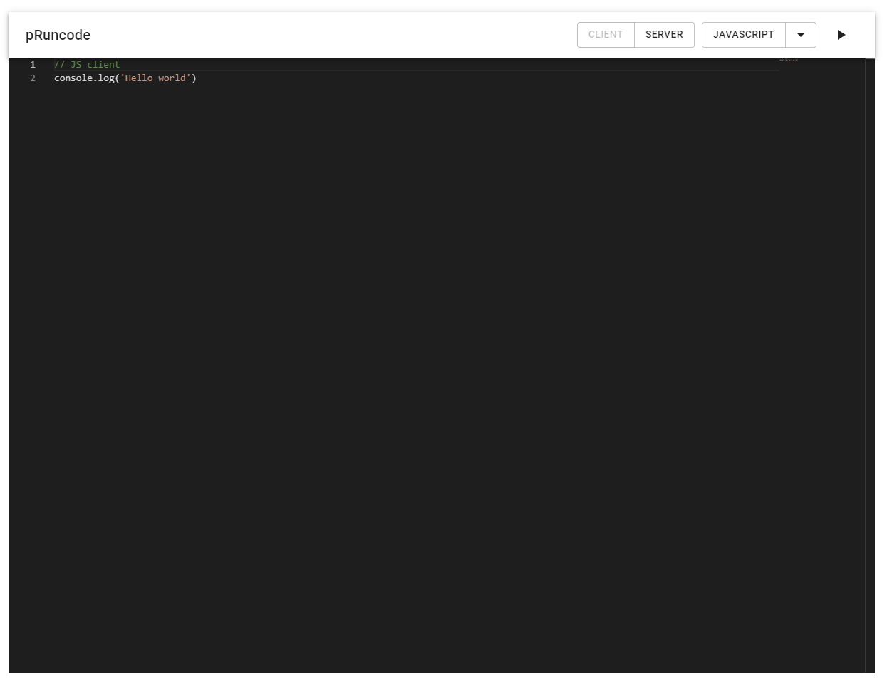 GitHub - PichotM/pRuncode: React app using Monaco to run code in JS/Lua working on cfx.re's games