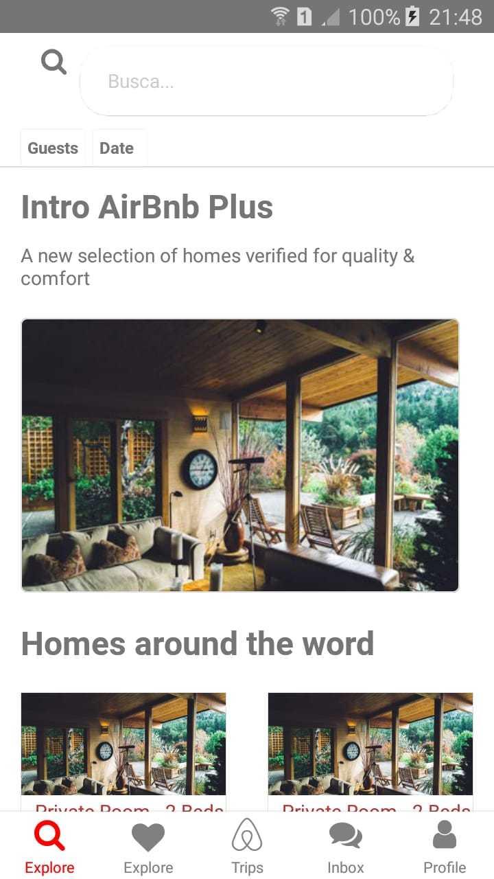 GitHub - humbertoromanojr/airbnb-layout: Clone Layout mobile AirBnb