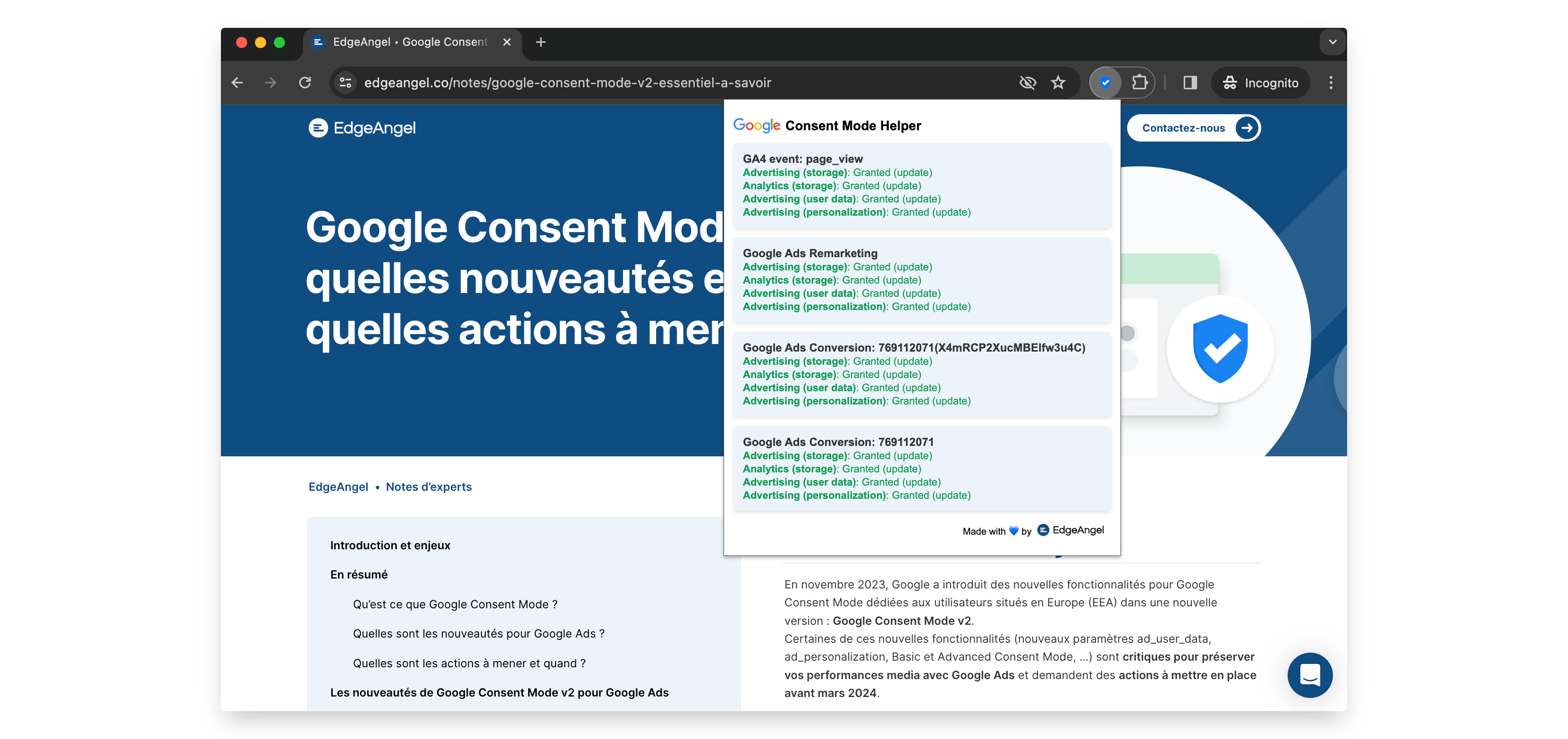 GitHub - edgeangel/consent-mode-helper: 🔎 Consent Mode Helper: Chrome extension for Google ...