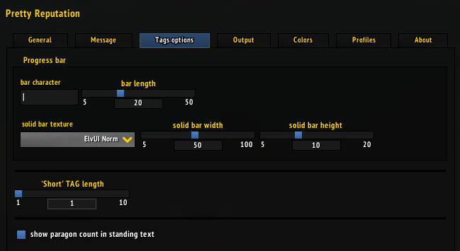 GitHub - BelegCufea/PrettyReputation: Simple addon to modify reputation gain messages
