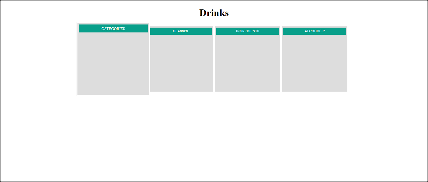 GitHub - rarohling/Drinks: PROJETO PRÁTICO PARA PROCESSO SELETIVO PJCMT