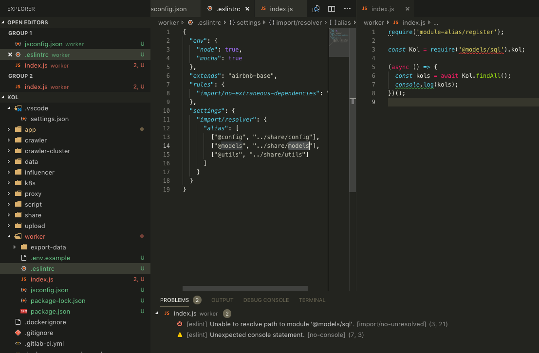 Unable to resolve path to module in vscode · Issue #595 · microsoft ... Unable to resolve path to module in vscode · Issue #595 · microsoft ...