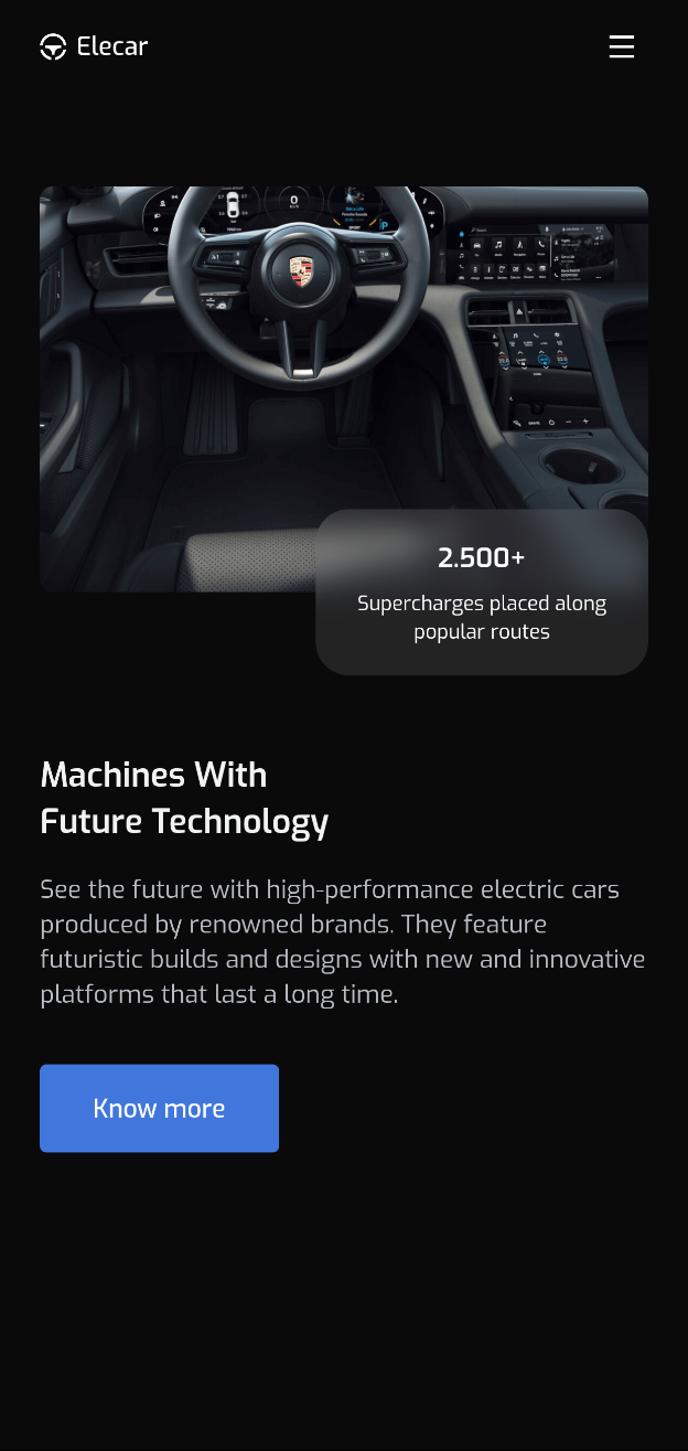 GitHub - vmonastyrskyi/elecar-flutter