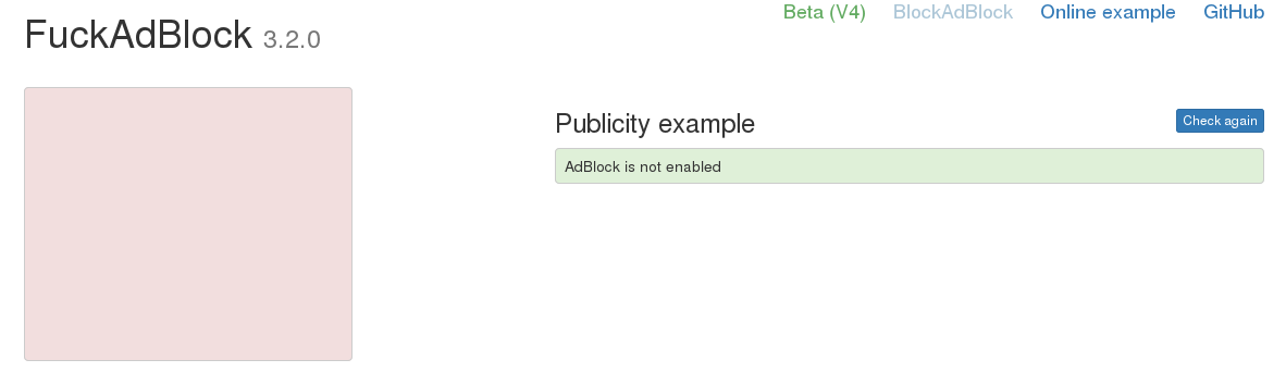 GitHub - mruhlin/FuckFuckFuckAdblock: Acts like FuckAdBlock.js but always says that no adblock ...