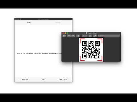 GitHub - joue-quroi/qrcode-reader: Scanning from webcam or local files ...
