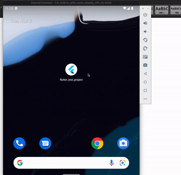 Crash when switching screens on Android folding phone · Issue #114868 · flutter/flutter · GitHub