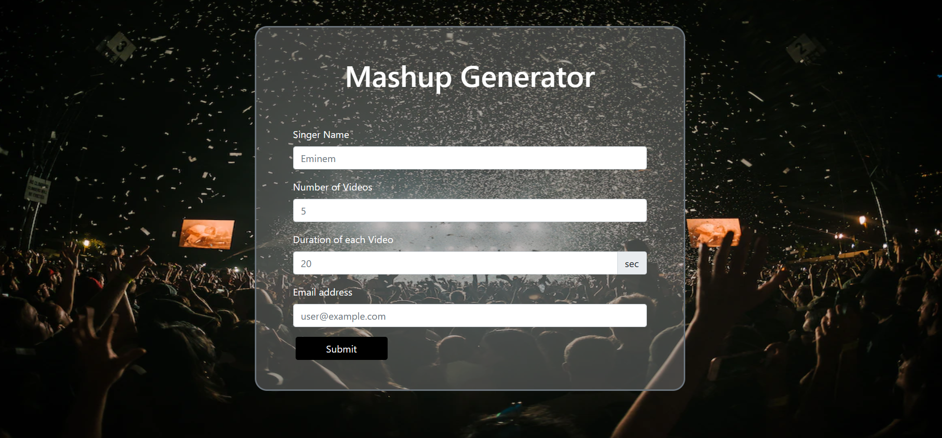 GitHub - Tanishasharma11/Mini-Project-34-Mashup-Generator-WebApp