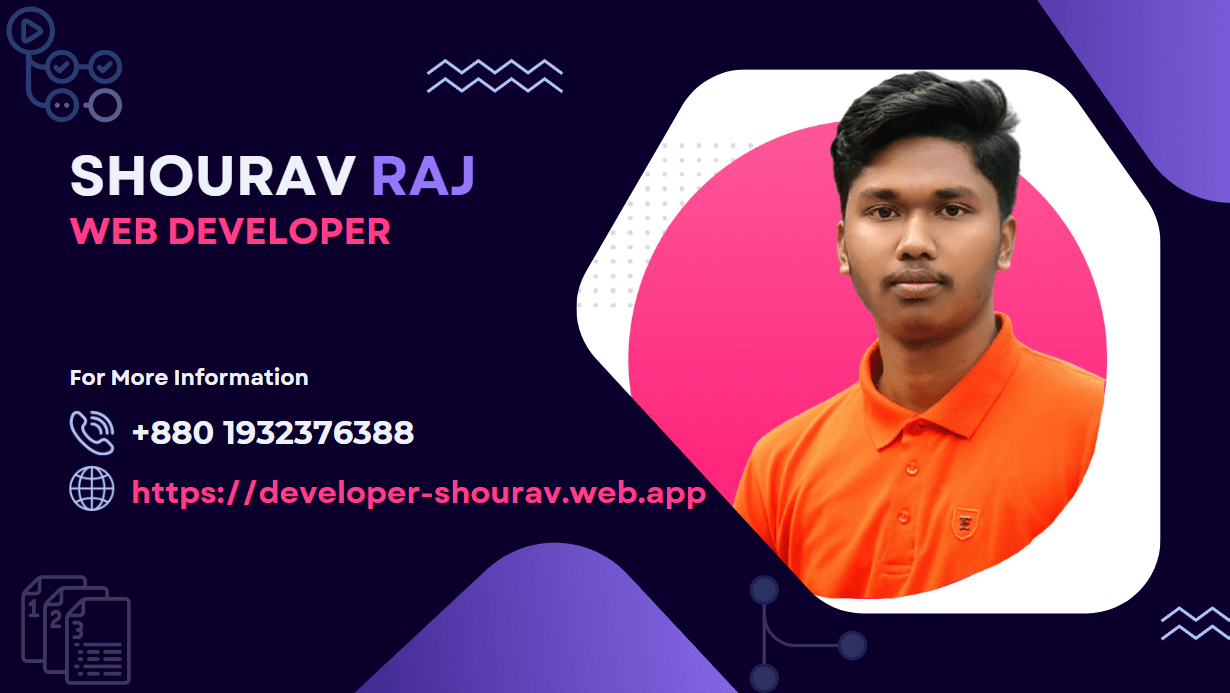 developer-shourav (Shourav Rajbongshi) · GitHub developer-shourav (Shourav Rajbongshi) · GitHub
