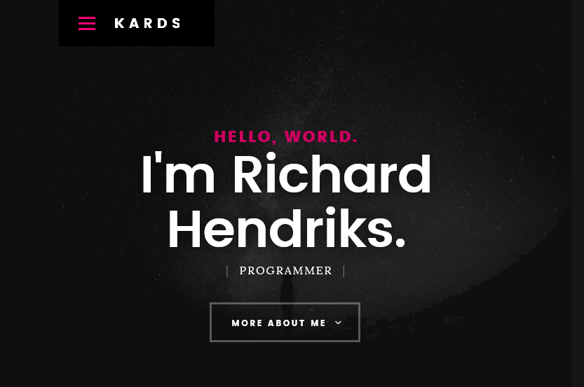 GitHub - XuluWarrior/jsonresume-theme-kards
