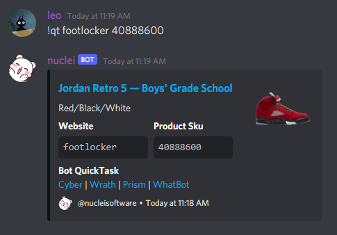 GitHub - itsmeleow/sneaker-discord-bot: sneaker focused discord bot ...