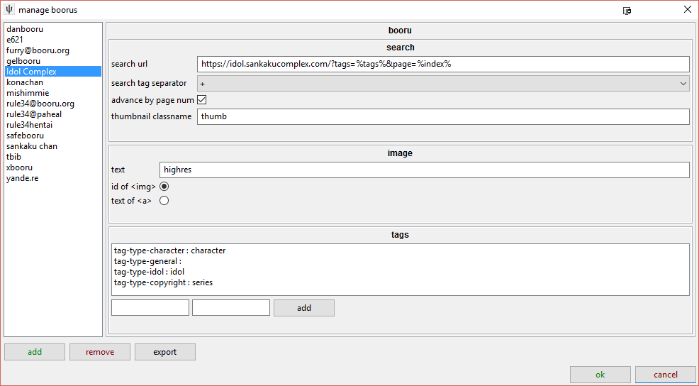 Download support for Idol Complex? · Issue #109 · hydrusnetwork/hydrus · GitHub