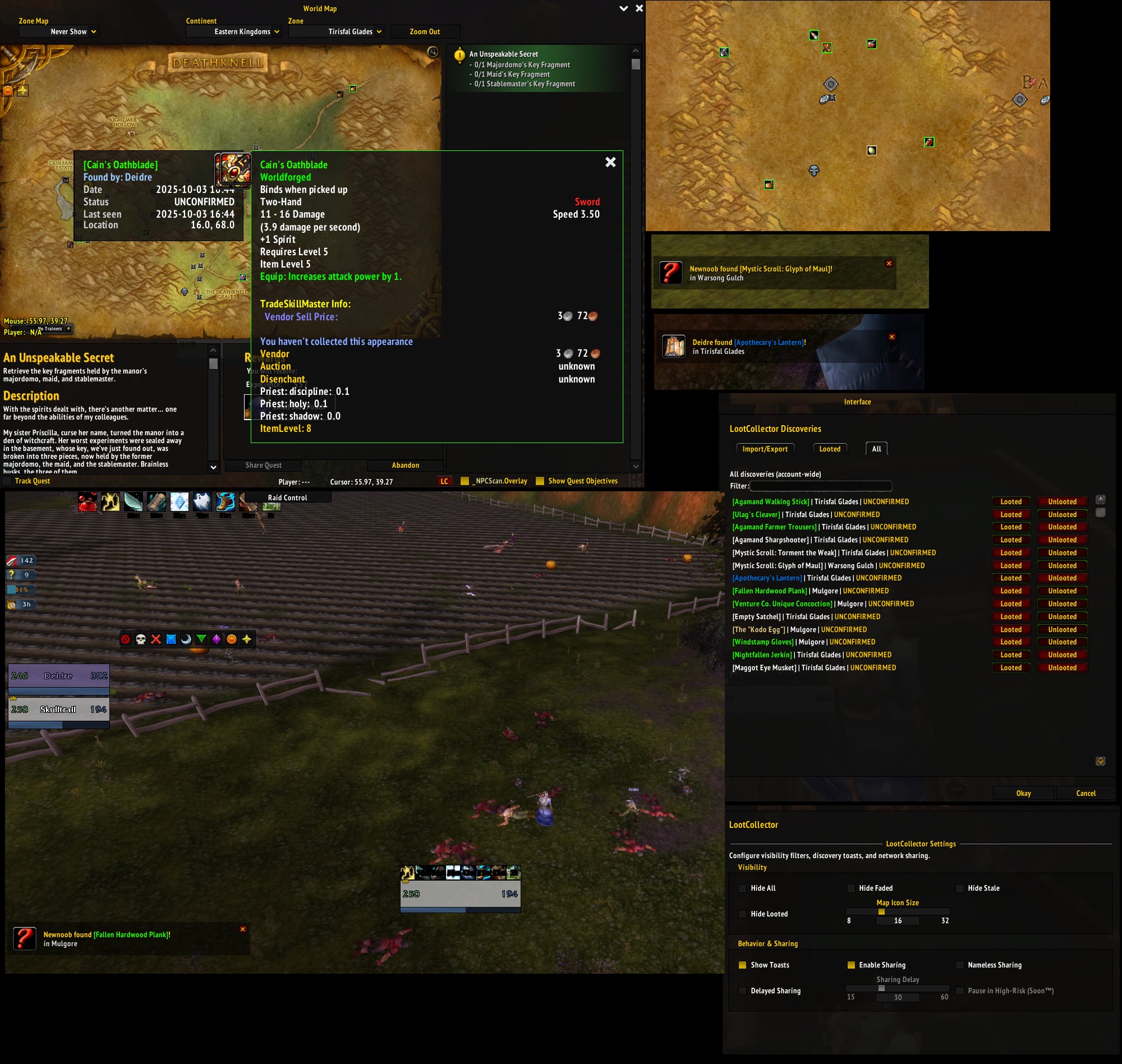GitHub - mmobrain/LootCollector: Community-driven addon enables players to collaboratively ...