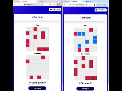 GitHub - bakoushin/battleship: Battleship Game On-Chain
