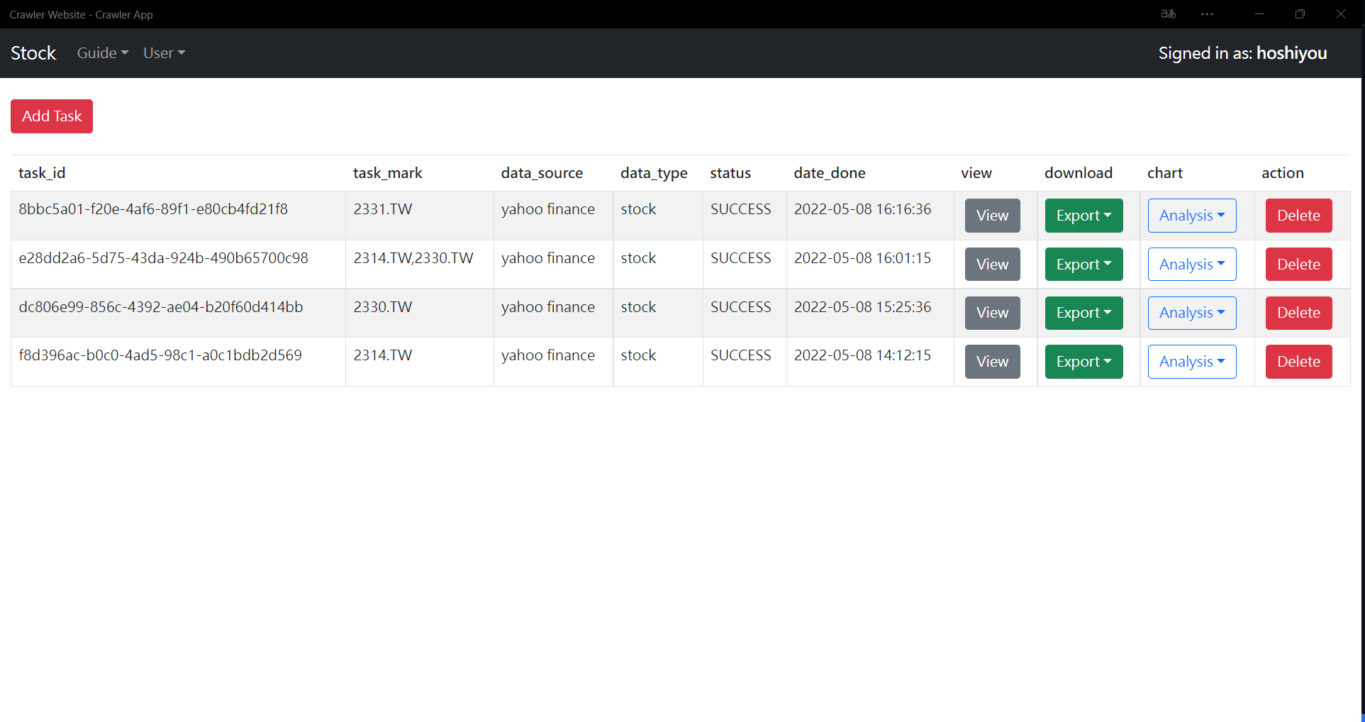 GitHub - hoshisakan/Web_Crawler_Application