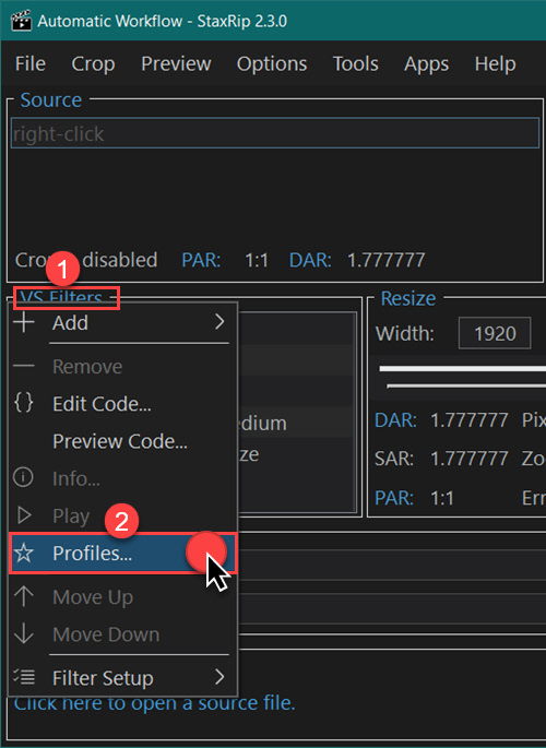 How to register DGTonemap & DGHDRtoSDR filters in StaxRip · staxrip/staxrip Wiki · GitHub