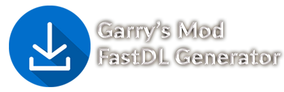 GitHub - Braden1996/garrysmod-fastdl-generator: A small script created for Garry's Mod server ...