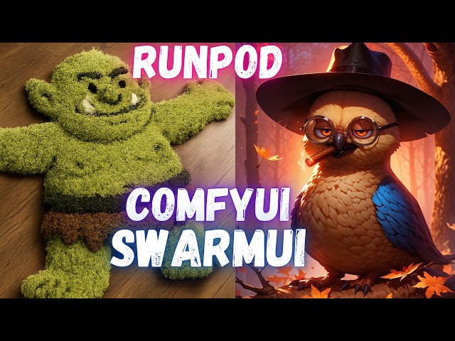 Ultimate ComfyUI and SwarmUI on RunPod Tutorial with Addition RTX 5000 ...