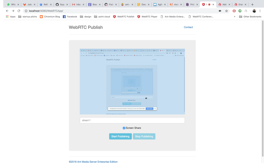 WebRTC Screen Sharing · ant-media/Ant-Media-Server Wiki · GitHub