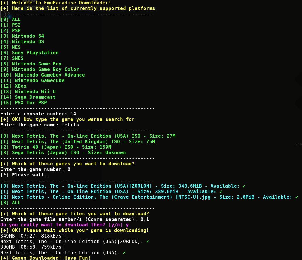 GitHub - deltaclock/emu-paradise-download: A script to download games from https://www ...