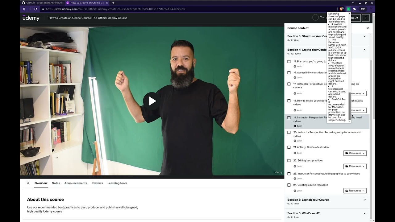 GitHub - AlessandroAnnini/udemy-openai: Generate summaries of Udemy ...