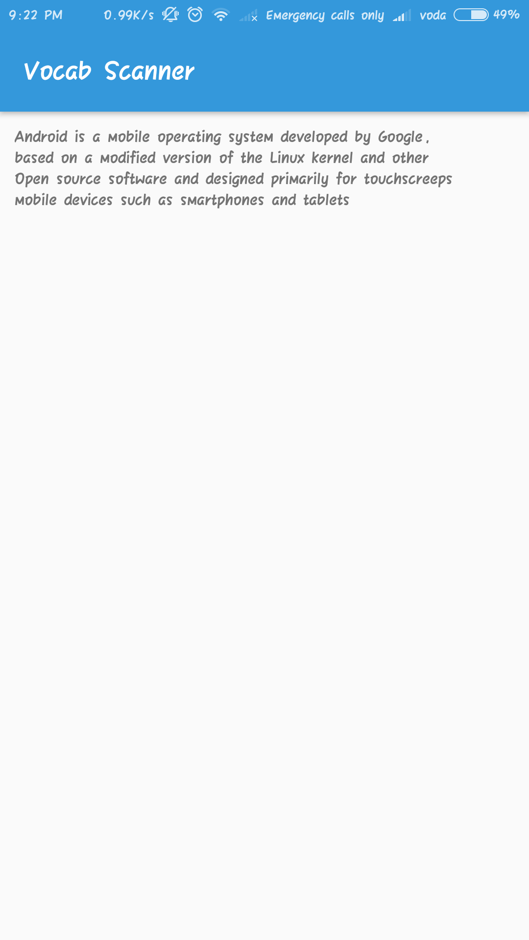 GitHub - tushar821999/Text_Recognizer: Recognize Text From Image Using Google Vision API