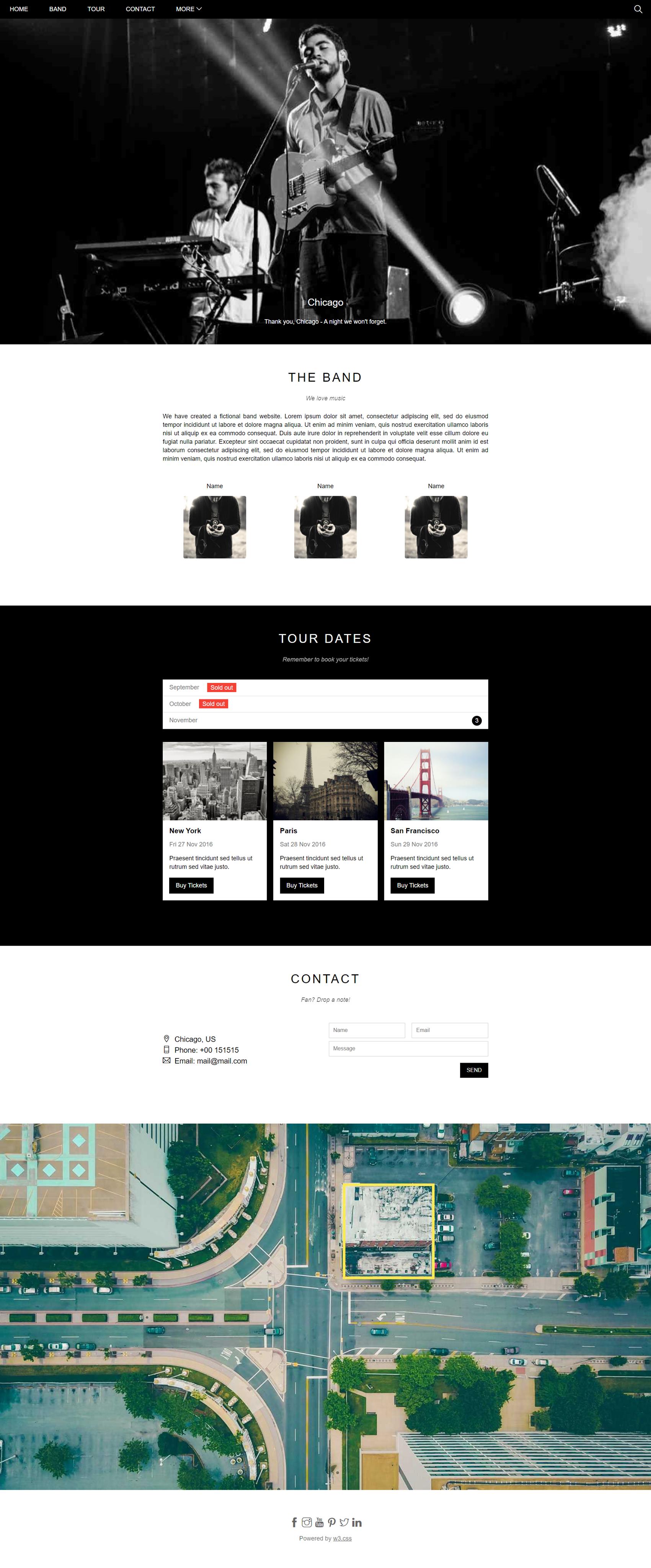 GitHub - dangdan2807/the-band-w3school